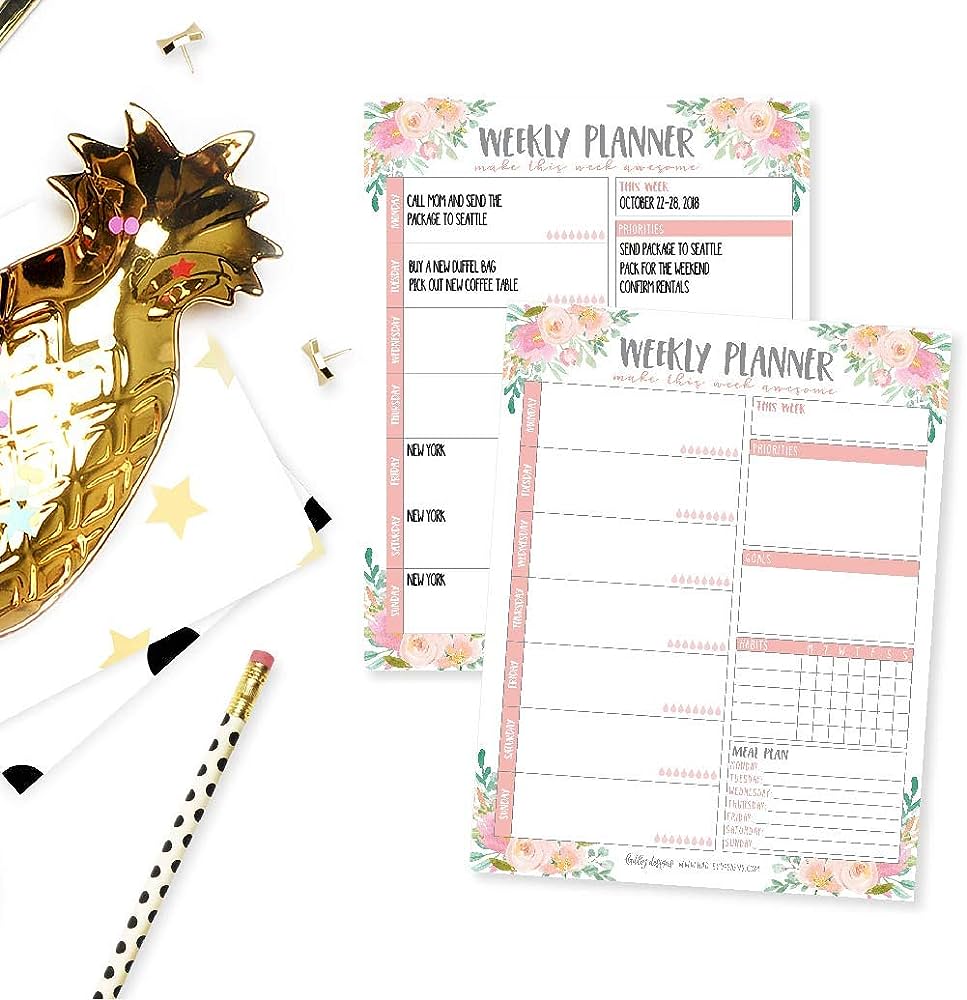 10 Must-Have Daily Calendars to Organize Your Day (Free Printables ...