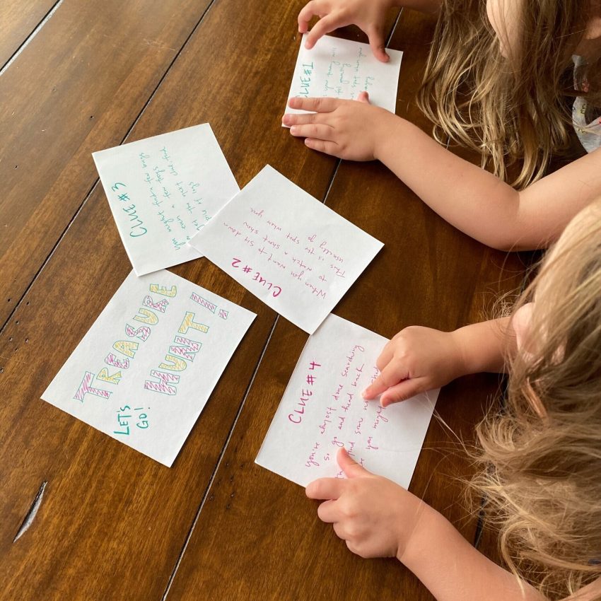 35 Exciting and Unique Treasure Hunt Clues to Try - Richmond Mom