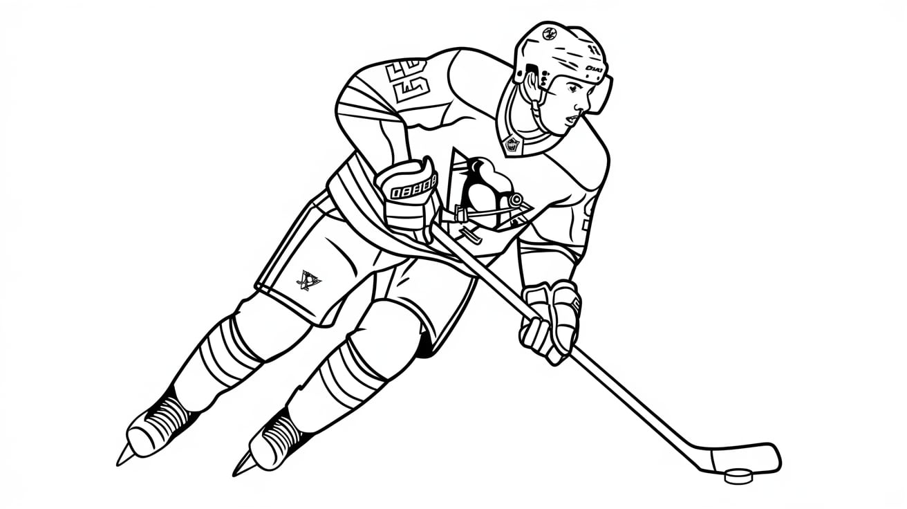 20 Hockey Coloring Pages for Kids - Richmond Mom