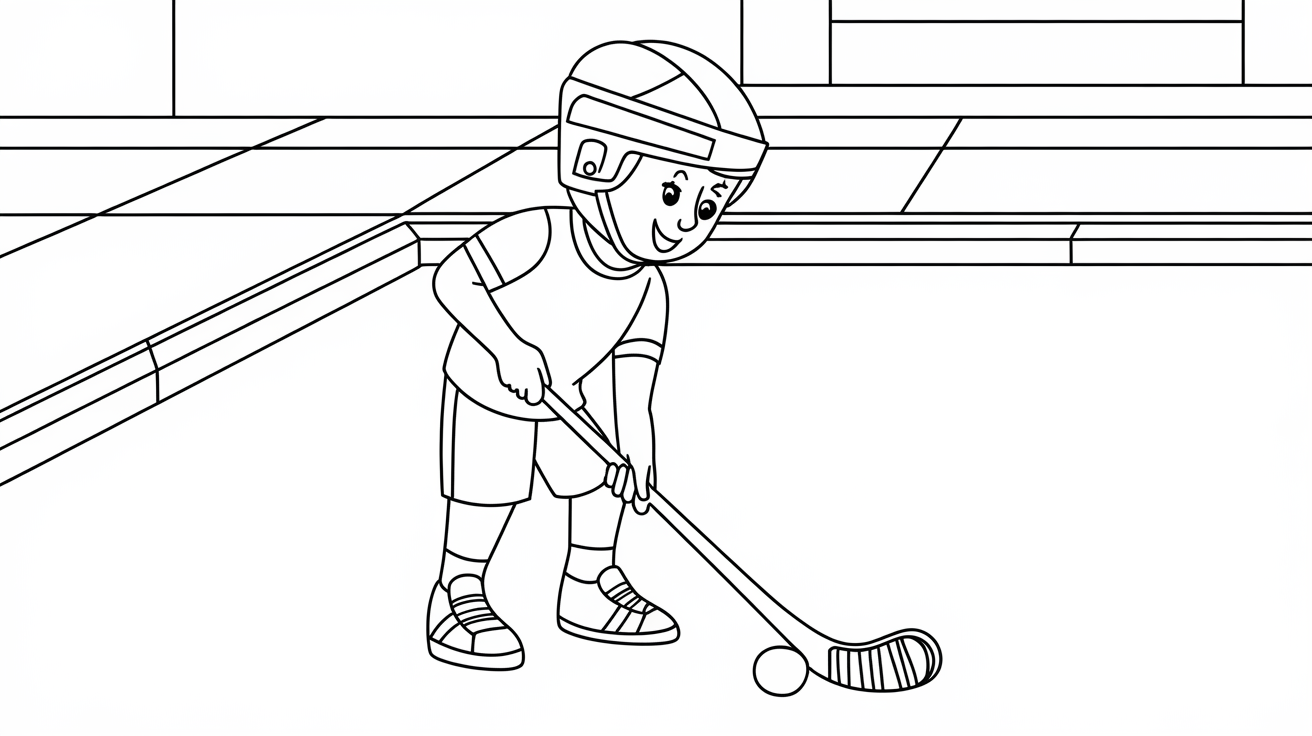 20 Hockey Coloring Pages for Kids - Richmond Mom