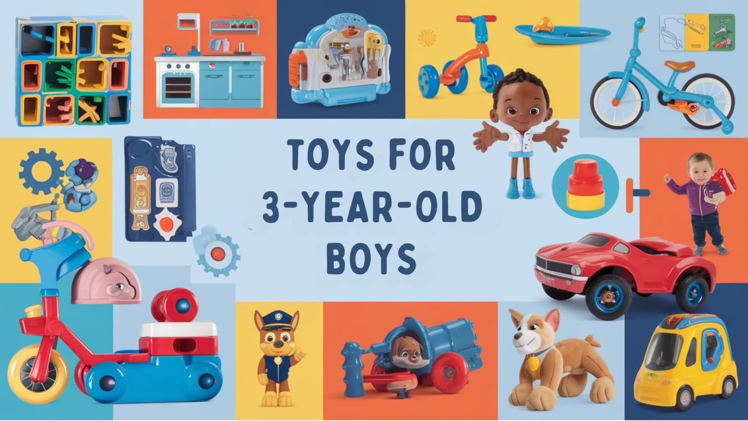 55 Toys for 3-Year-Old Boys They Will Love! - Richmond Mom