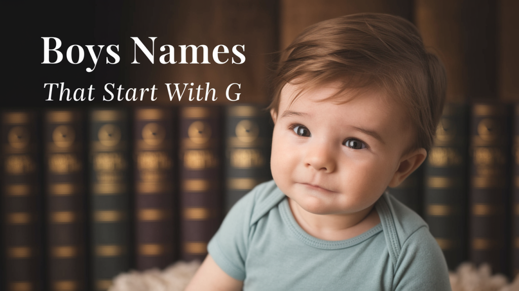 List of 400 Boy's Names That Start With G - Richmond Mom