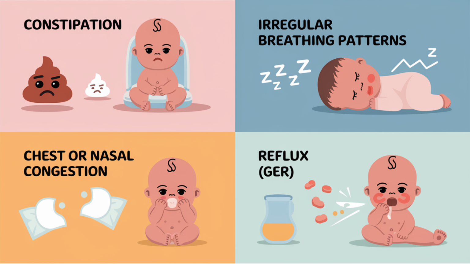 Newborn Grunting and Squirming While Sleeping? What to Know - Richmond Mom