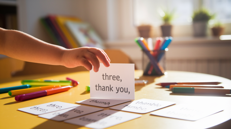 List of 270 "TH" Words for Kids - Richmond Mom